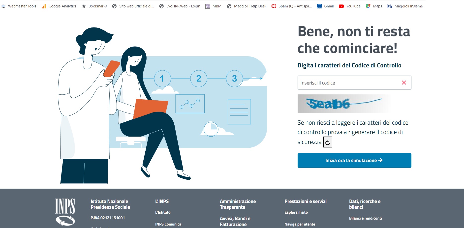 Simulatore Pensione online Inps: guida pratica per simulare pensione futura