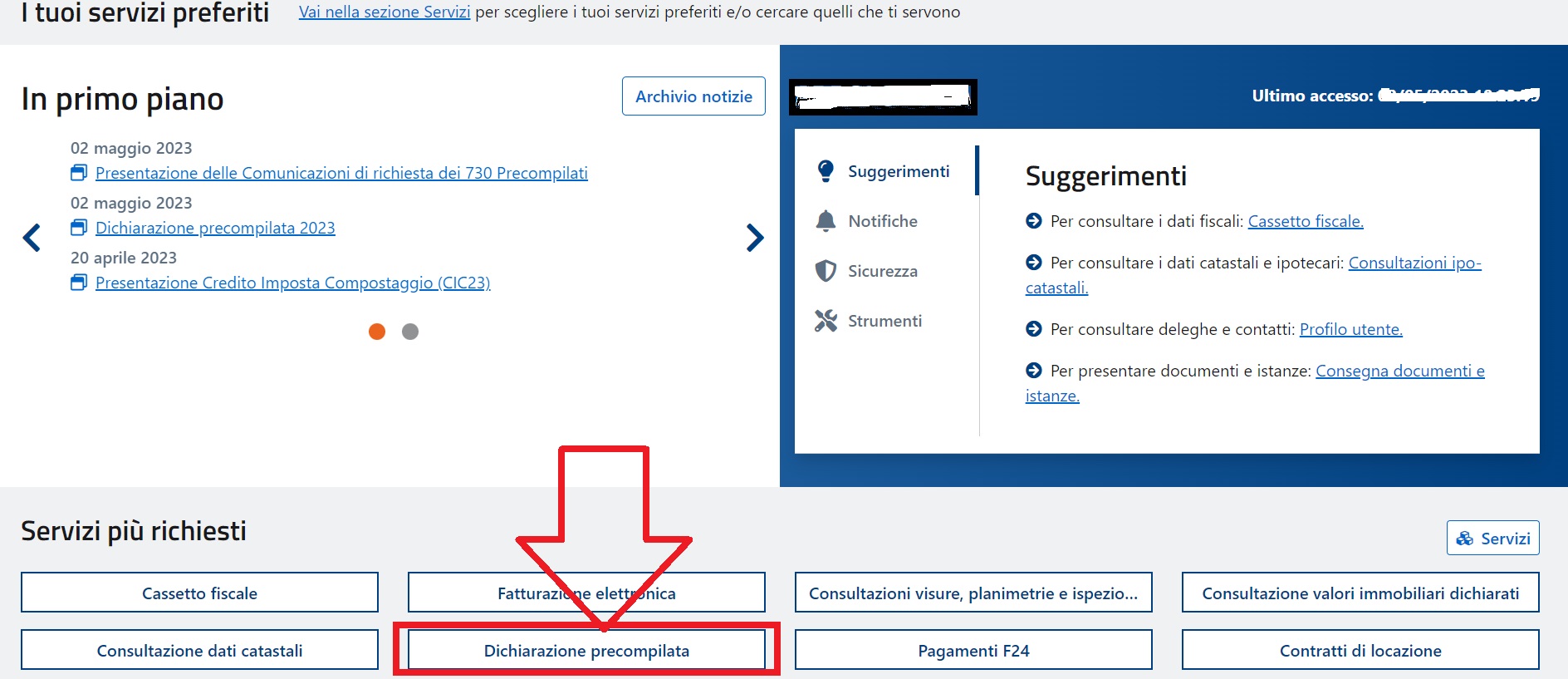 Precompilata 2023: come visionare e stampare il 730 online
